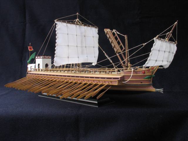 Römische Quinquereme - Quinqueremis Romana 1/72 von Christian Matzke