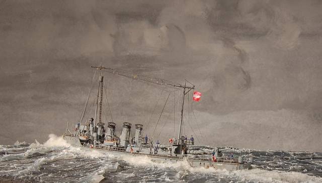 K.u.K. Zerstörer SMS Triglav 1/350 von Rainer Michalek